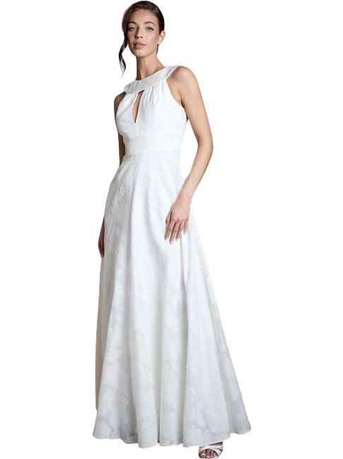 Coast Bridal Gown With High Neck And Keyhole Detail - Ivory