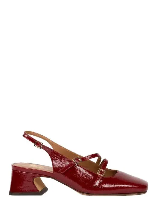 BOBBIES Becca Mary Jane Pumps - Cherry Gloss