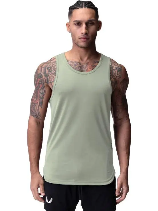 ASRV Aerosilver Performance Tank Top - Sage