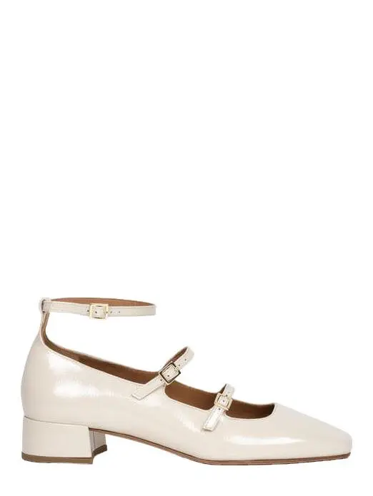 BOBBIES Suzie Mary Jane Pumps - Chantilly
