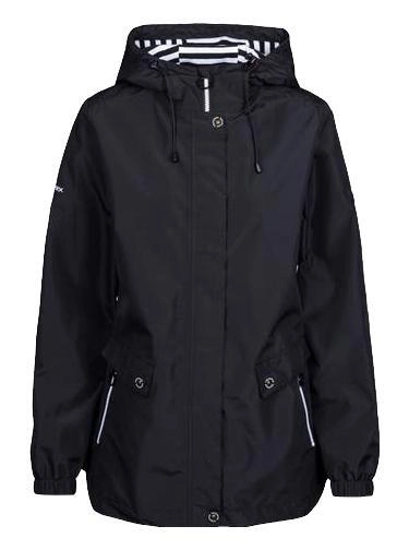 TRESPASS Flourish Waterproof Jacket - Black