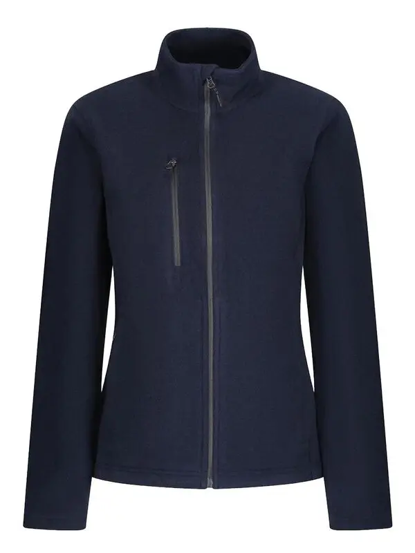 REGATTA Soft-touch Recycled Fleece Zip Jacket - Navy