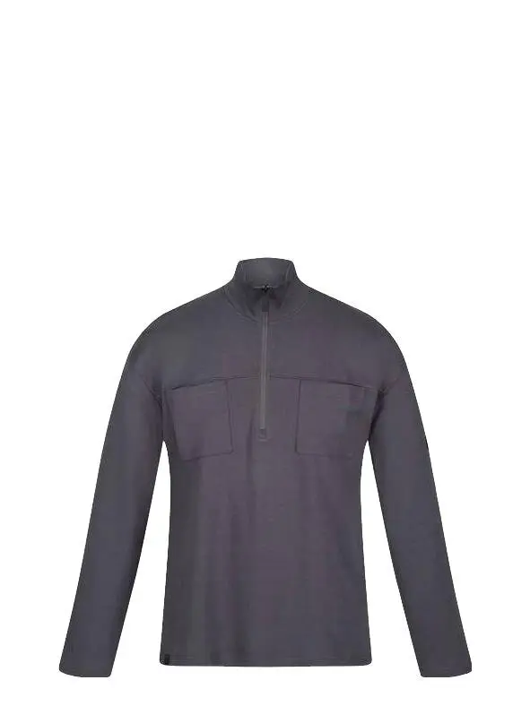 REGATTA Ferdo Fleece Top - Dark Grey