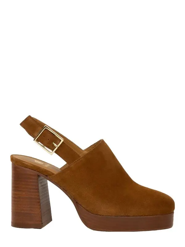 BOBBIES Savannah Heeled Sandals - Camel
