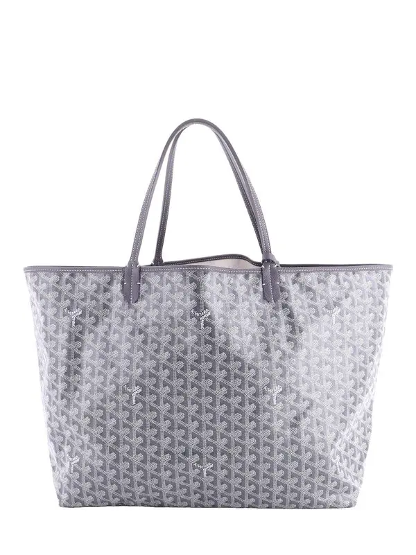 Goyard Saint Louis Tote Coated Canvas Gm - Grey