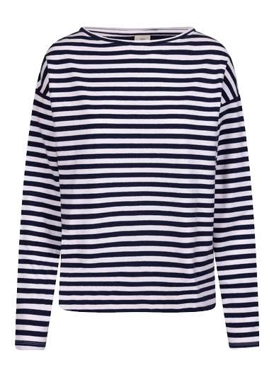 TRESPASS Thelma Striped Top - Navy