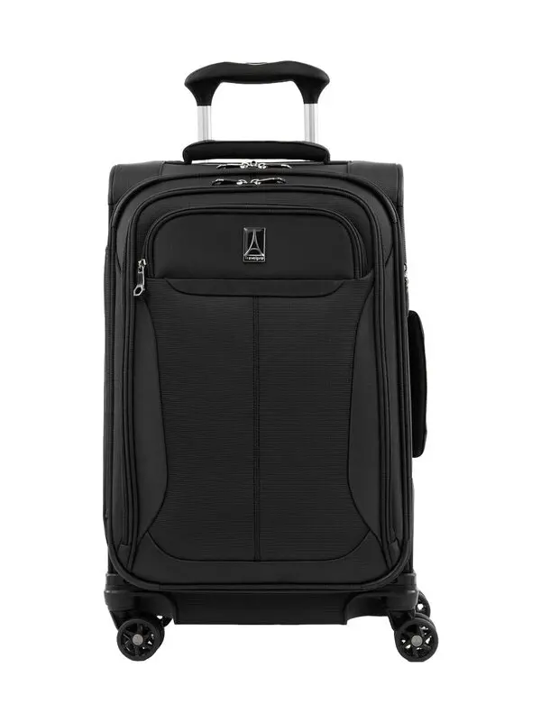 TRAVELPRO Tourlite Softside Expandable 21" Carry-on Spinner Luggage - Black