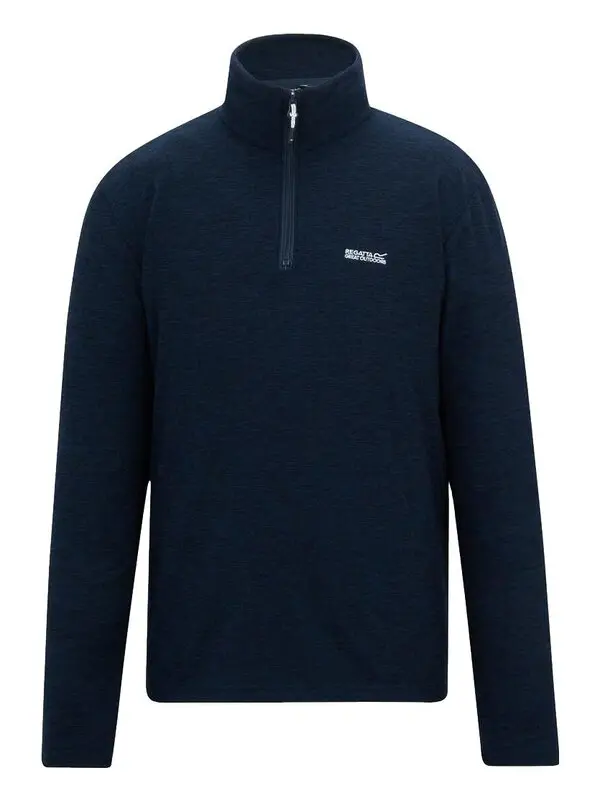 REGATTA Marl Half Zip Fleece Jacket - Navy