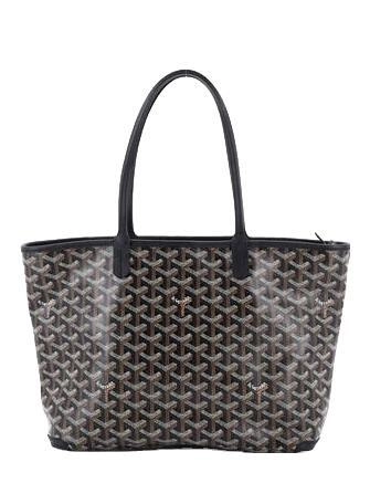 Goyard Artois Tote Coated Canvas Pm - Black