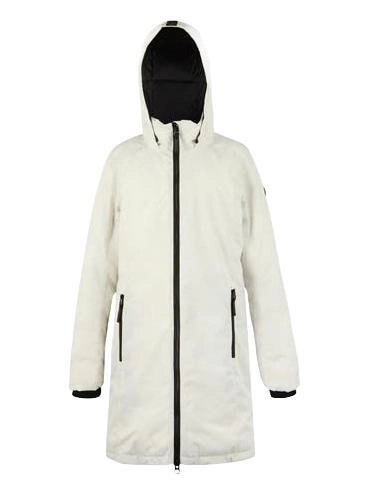 REGATTA Insulated Waterproof Long Jacket - Stone White