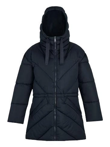 REGATTA Rusey Quilted Padded Jacket With Hood - Navy