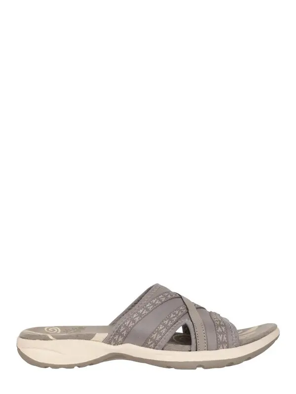 Mountain Warehouse Comfort Crest Slip-on Sliders - Gray