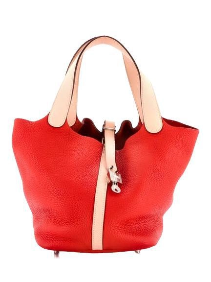 Hermès Bicolor Picotin Lock Bag Clemence With Swift Mm - None