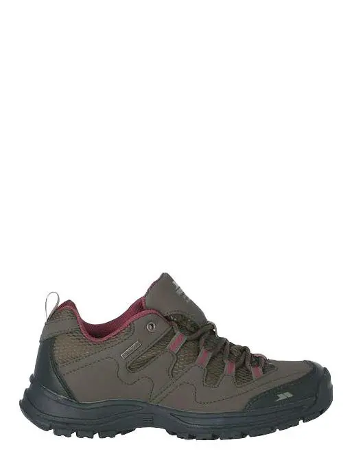 TRESPASS Mitzi Low Cut Hiking Shoes - Coffee