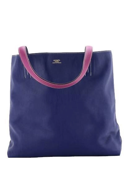Hermès Double Sens Tote Swift 36 - Blue