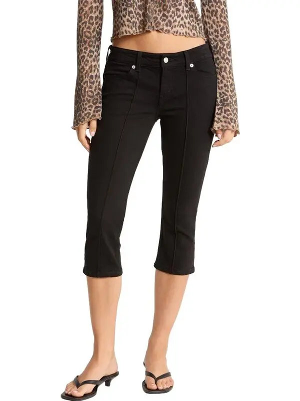 RE/DONE Danni Jean Shorts - Midnight Dr