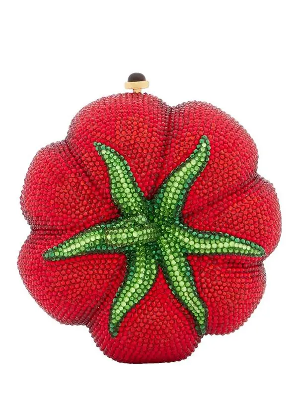 Judith Leiber Disney Magic Coach Pumpkin Clutch - Red