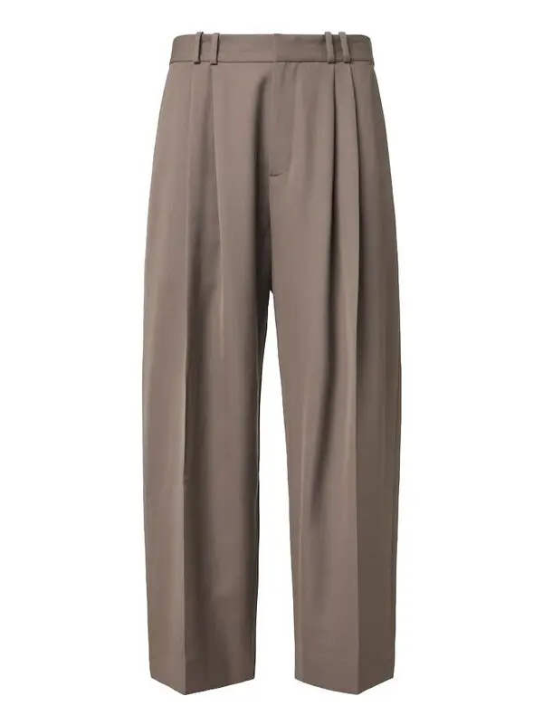 Studio Nicholson Line Wide-leg Trousers - Grey