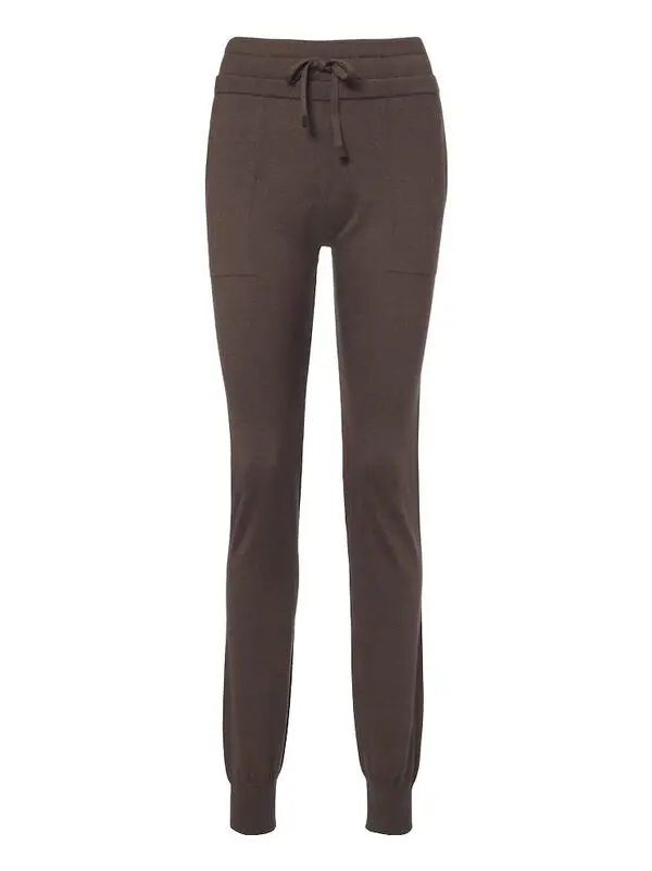 TOD'S Cashmere And Silk Sweatpants - Brown