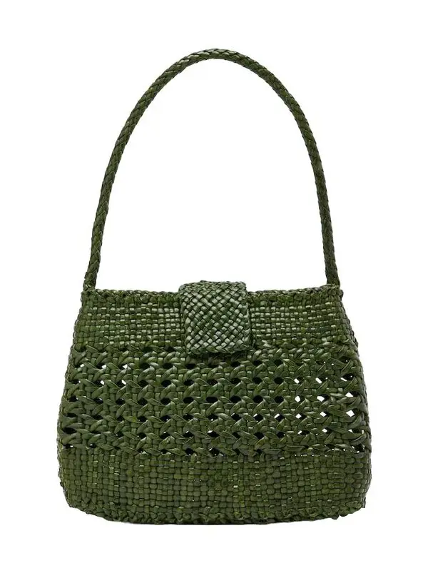 Rixo Dragon Diffusion Amoria Shoulder Bag - Green
