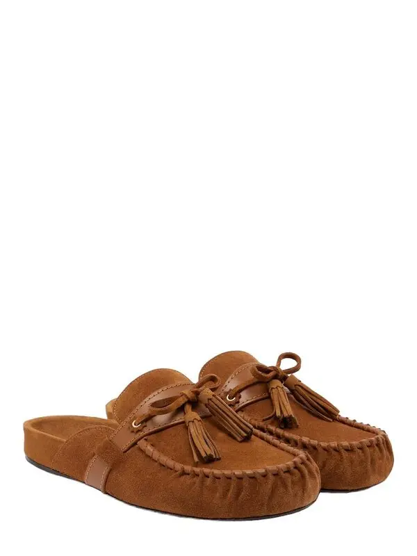 Isabel Marant Étoile Malvin Suede Mules - Brown