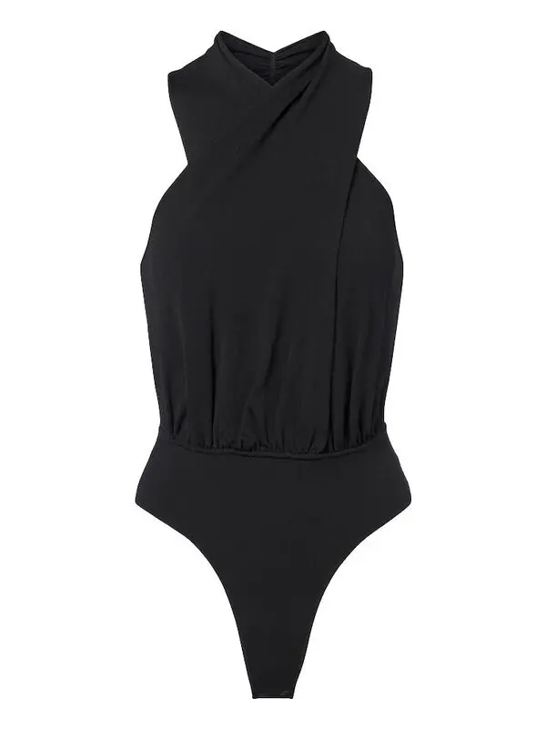 Simkhai Juno Jersey Bodysuit - Black