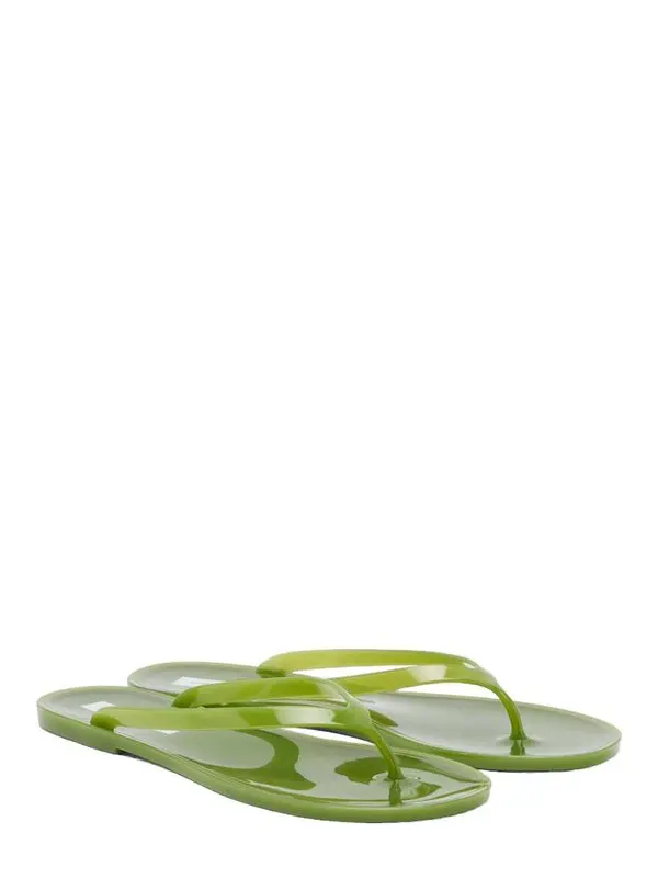 Christopher Esber Rubber Thong Sandals - Green