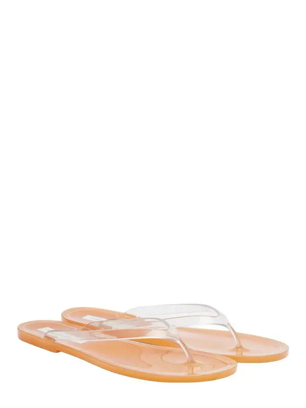 Christopher Esber Rubber Thong Sandals - Orange