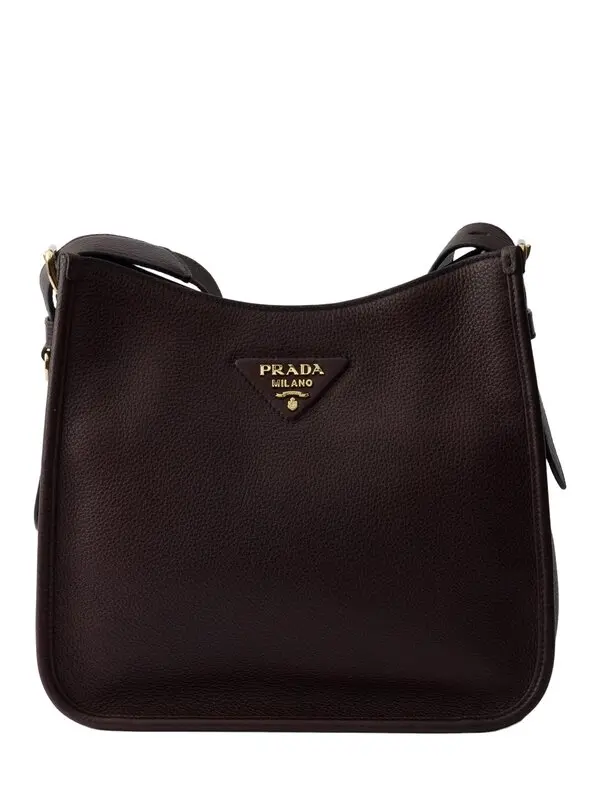 Prada Medium Leather Bag - Brown