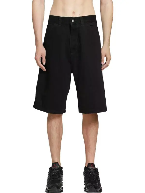 Carhartt Work In Progress Cotton Cargo Shorts - Black