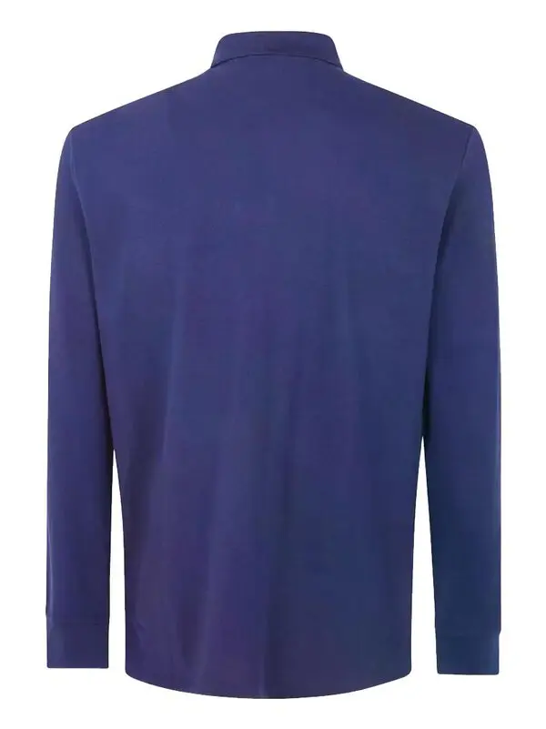 Polo Ralph Lauren Long-sleeve Cotton Polo Shirt - Blue