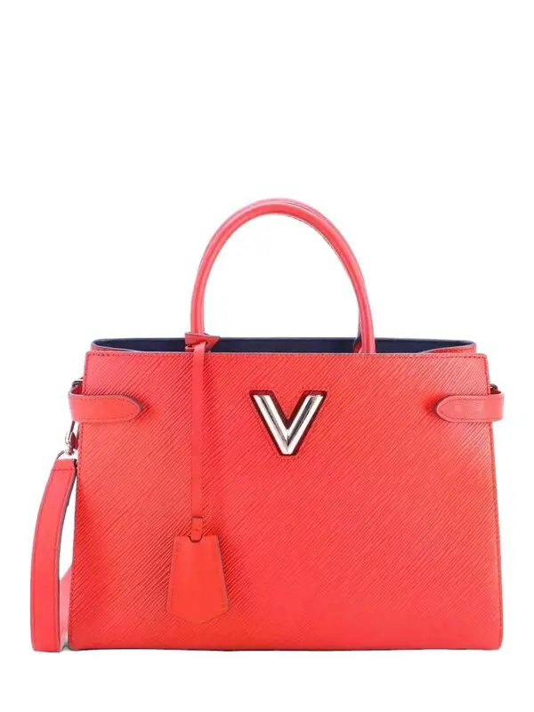 LOUIS VUITTON Twist Epi Leather Tote Bag - Red