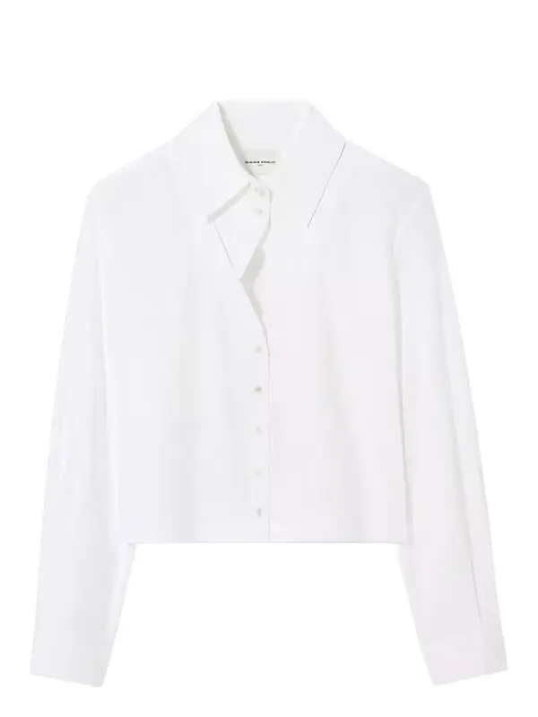 Claudie Pierlot Cotton Poplin Shirt - White