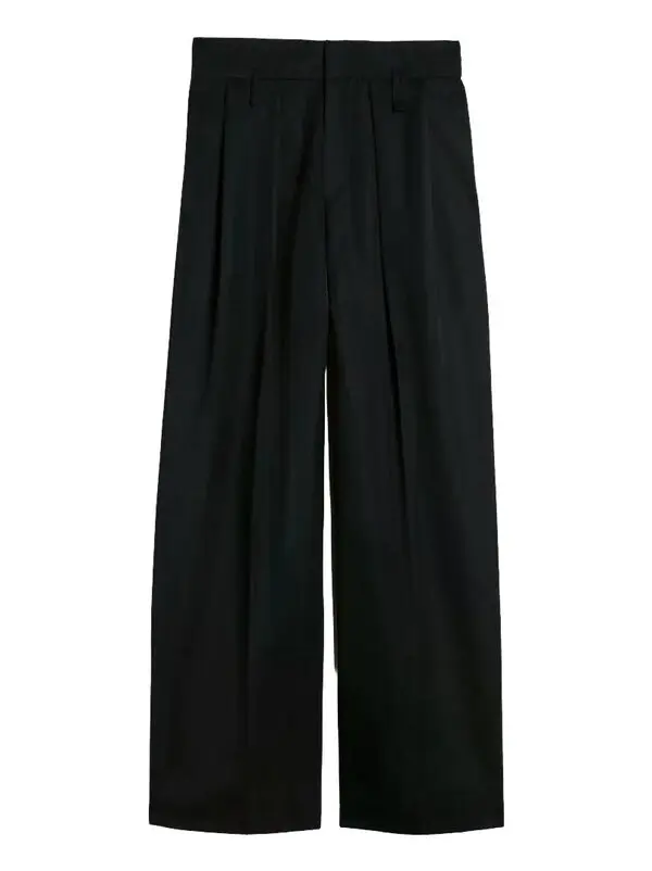 Simone Rocha Wide-leg Trousers - Black
