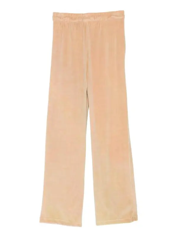 PIP STUDIO Velour Drawstring Track Pants - Neutrals