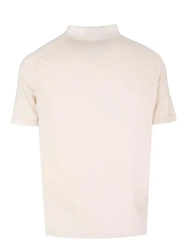 Corneliani Knitted Cotton Polo Shirt - Neutrals