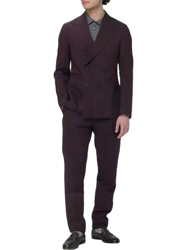 Antonio Marras Pinstripe Double-breasted Blazer - Red