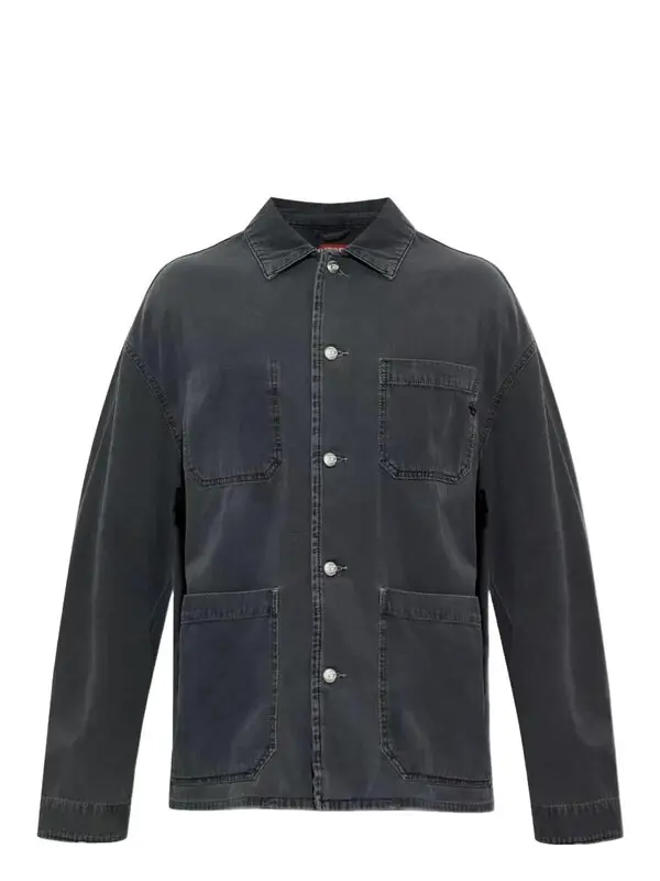 DIESEL® D-stack-u Patch-detail Jacket - Grey