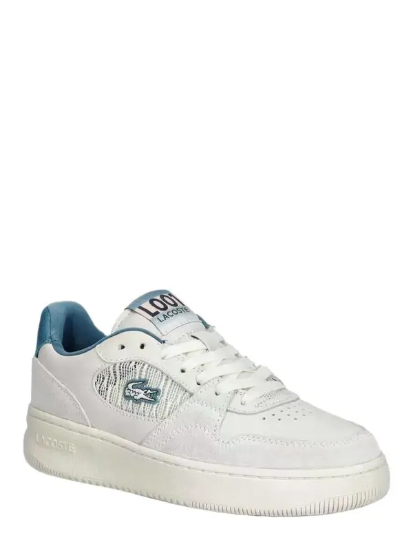 Lacoste L001 Panelled Leather Sneakers - Neutrals
