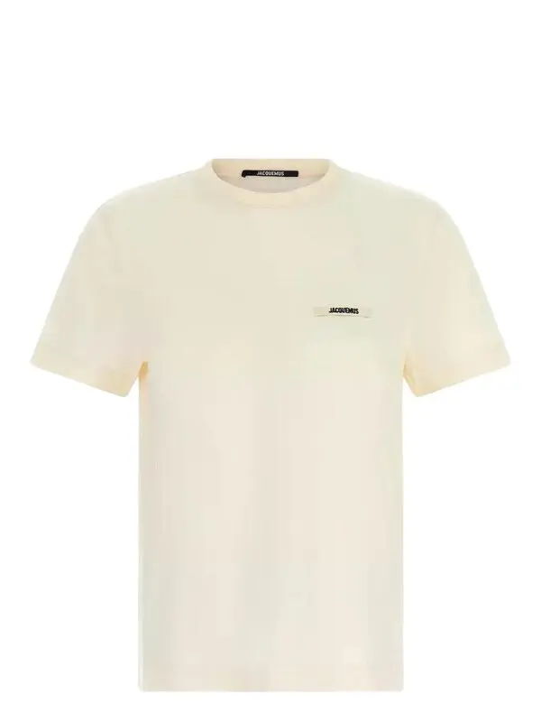 Jacquemus Le Gros Grain T-shirt - Neutrals