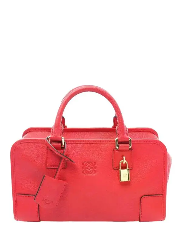 Loewe Amazona 28 Leather Handbag - Red