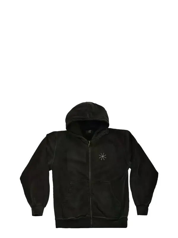 HTC LOS ANGELES American Sun Zip-up Hoodie - Black