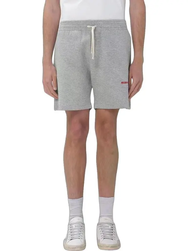 MURPHY&NYE Logo Print Shorts - Grey