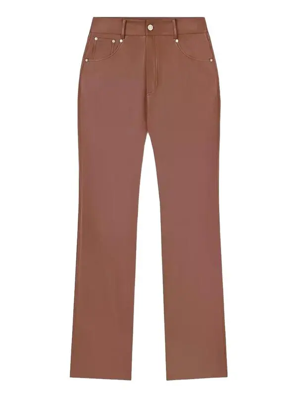 Nanushka Jacoba Five-pocket Trousers - Brown