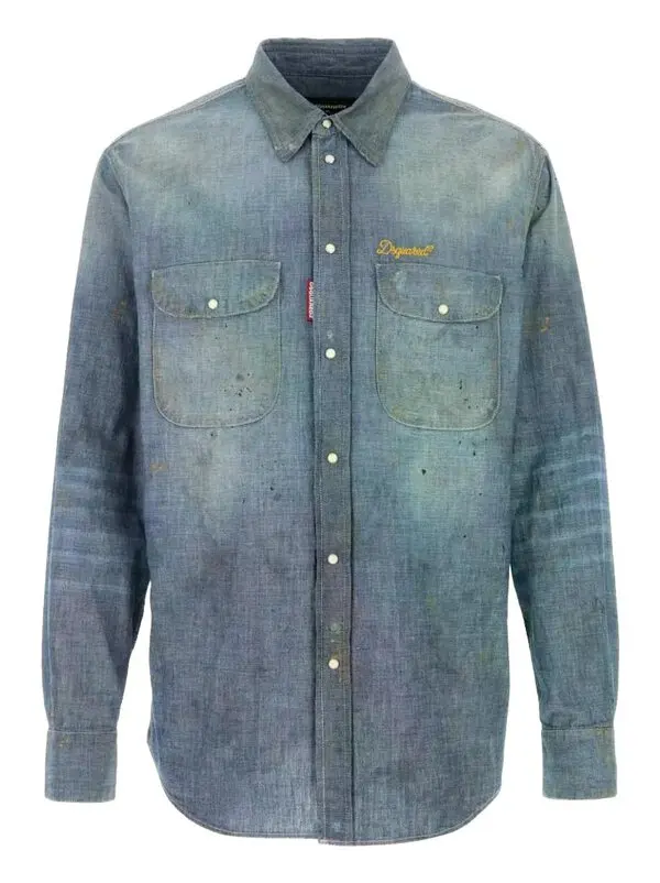 Dsquared2 Long-sleeves Shirt - Blue