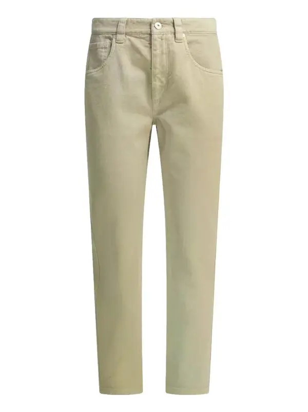 Brunello Cucinelli Straight-leg Jeans - Neutrals