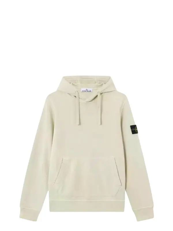 Stone Island Logo-patch Hoodie - Neutrals