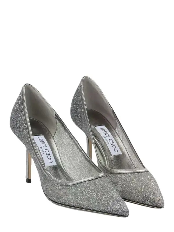 JIMMY CHOO Love Pumps - Silver