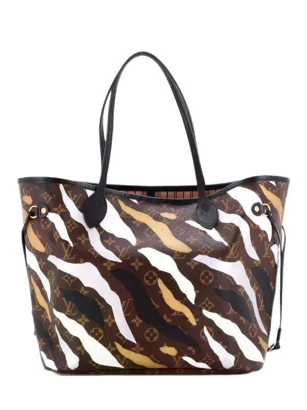 LOUIS VUITTON Neverfull Mm Limited Edition League Of Legends Monogram Canvas Tote Bag - Brown
