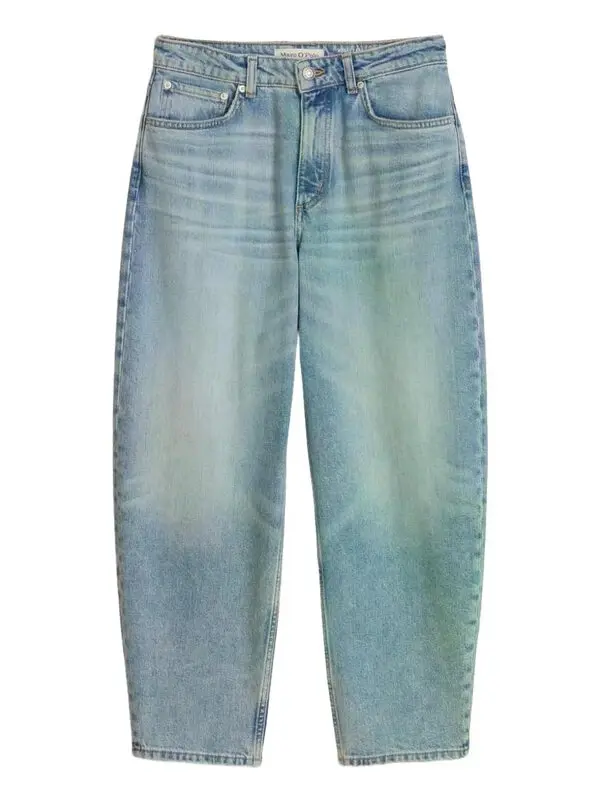 Marc O'polo Faded Barrel Jeans - Blue